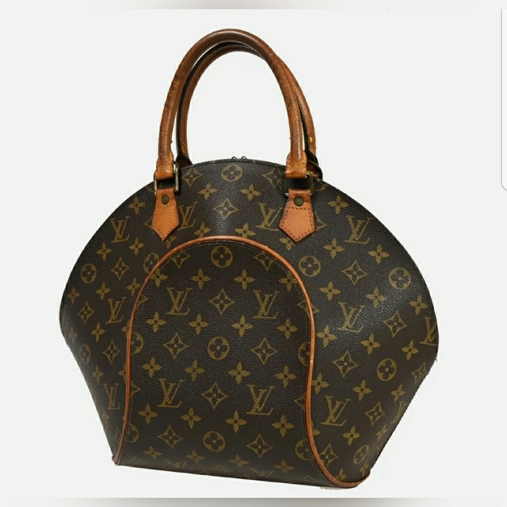 Louis Vuitton Lv Logos Ellipse Mm Hand Bag Monog - Gem